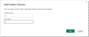 Index Column in Power BI, everything is easy with Power Query ...