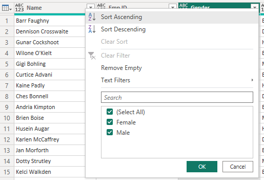 Data Sorting in Power BI - EClytics: Business Intelligence Services